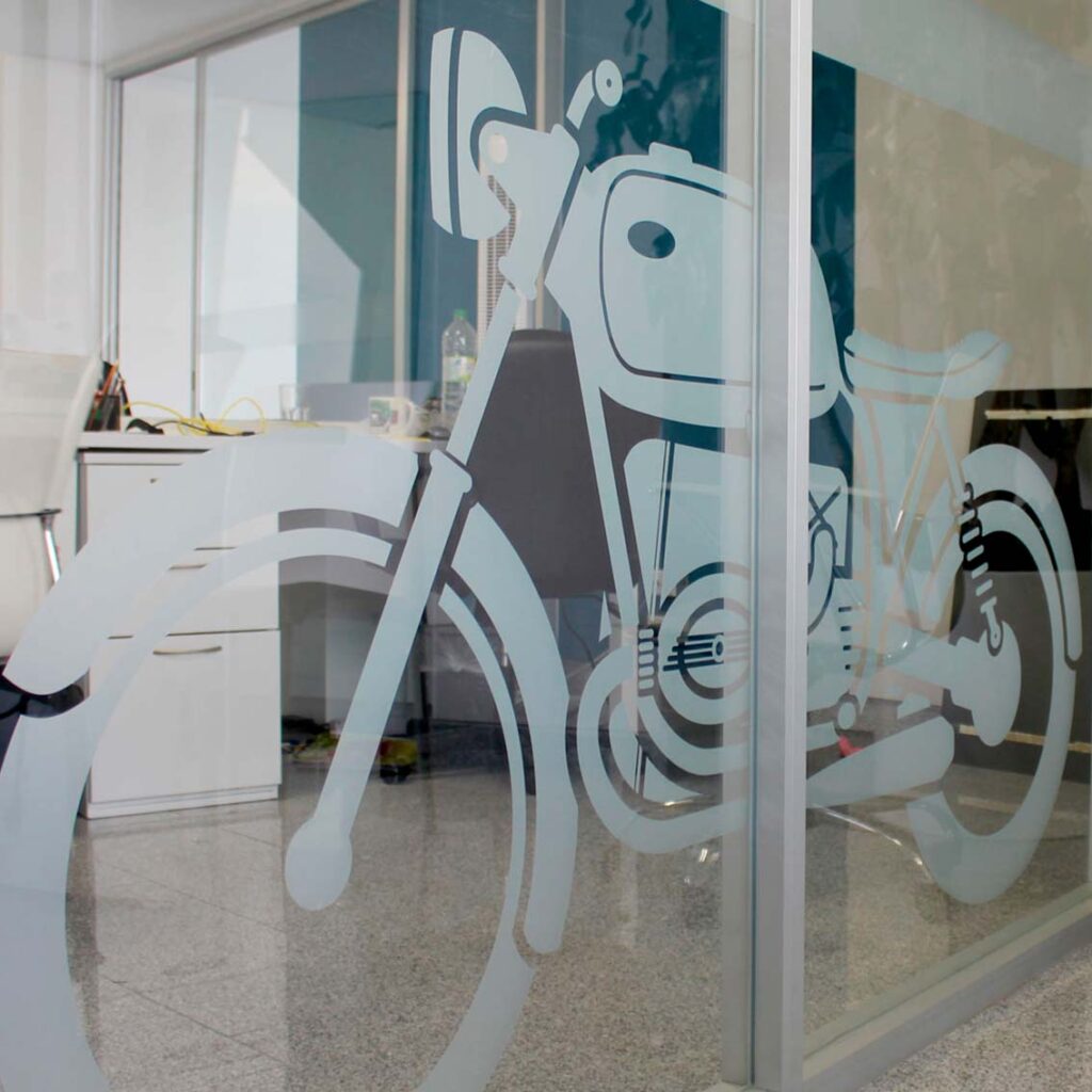 Vinil Esmerilado, Vinil para Ventanas y cristales.| M Publicidad